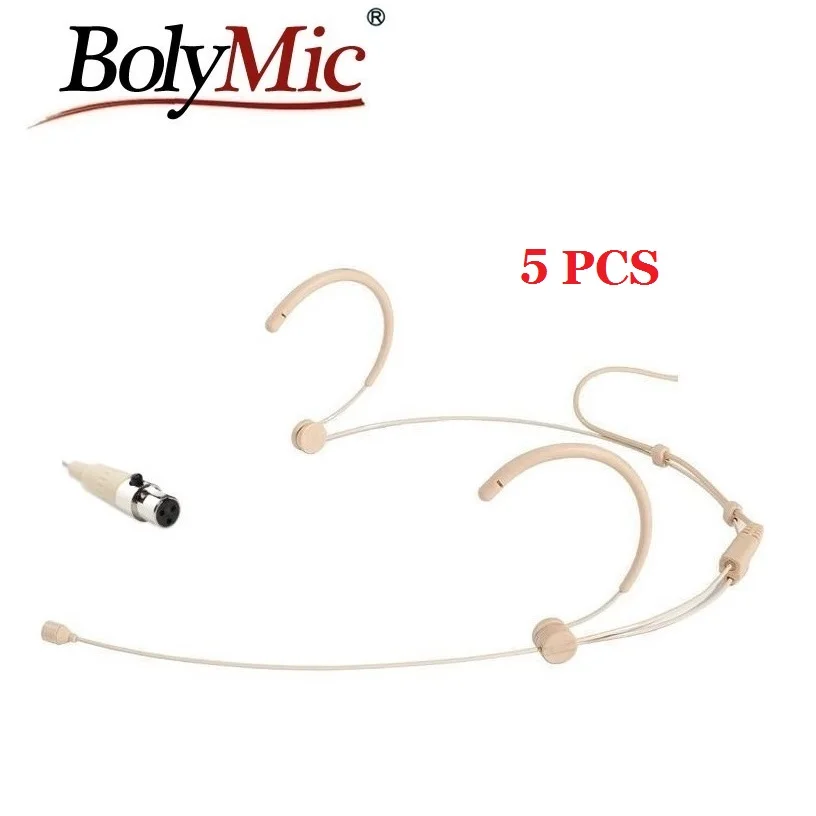 Aliexpress.com : Buy Bolymic Skin color Headset microphone beige ...