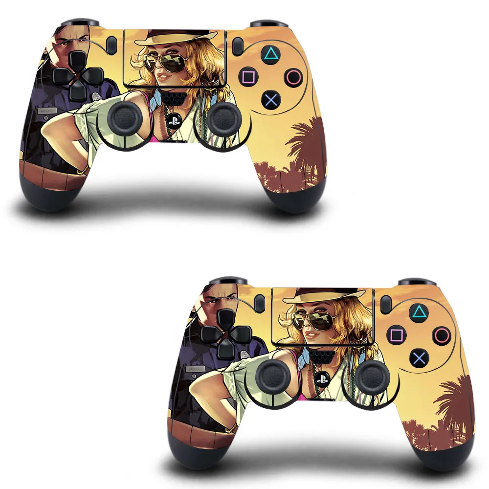 Grand Theft Auto V Skin Sticker for Sony PS4 Wireless Controller ...