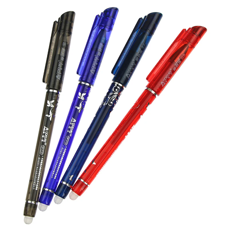 STYLO,Red pen-1PCS--Stylo Gel effaçable, fournitures scolaires et de ...