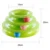 3 Levels Cat Pet Toy Cat Toys Intelligence Triple Play Disc Cat Toy ...