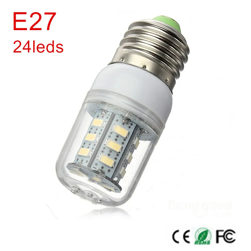 10pcs E27 5730 Led Lamp AC220V 230V 240V bombillas Leds 9W 24leds ...
