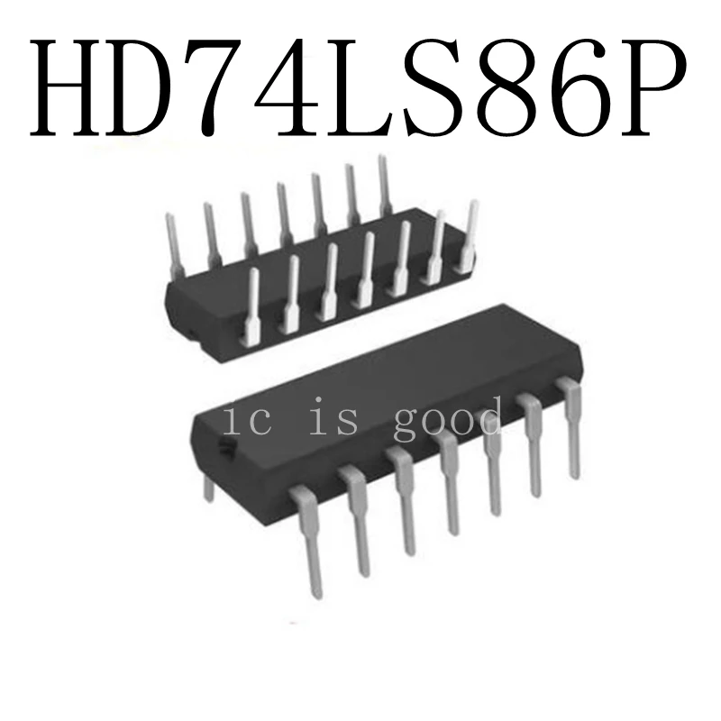 50PCS HD74LS86 HD74LS86P DIP 14|ชิ้นส่วนและอุปกรณ์เสริมสำหรับเปลี่ยน ...
