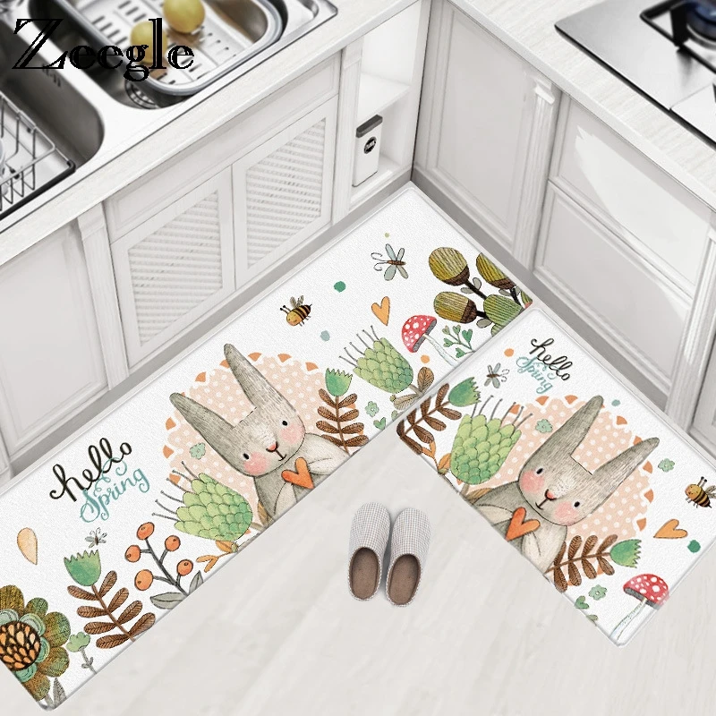 Zeegle-Cartoon-Kitchen-Mat-Sodt-Area-Rug-For-Living-Room-Coffee-Table ...