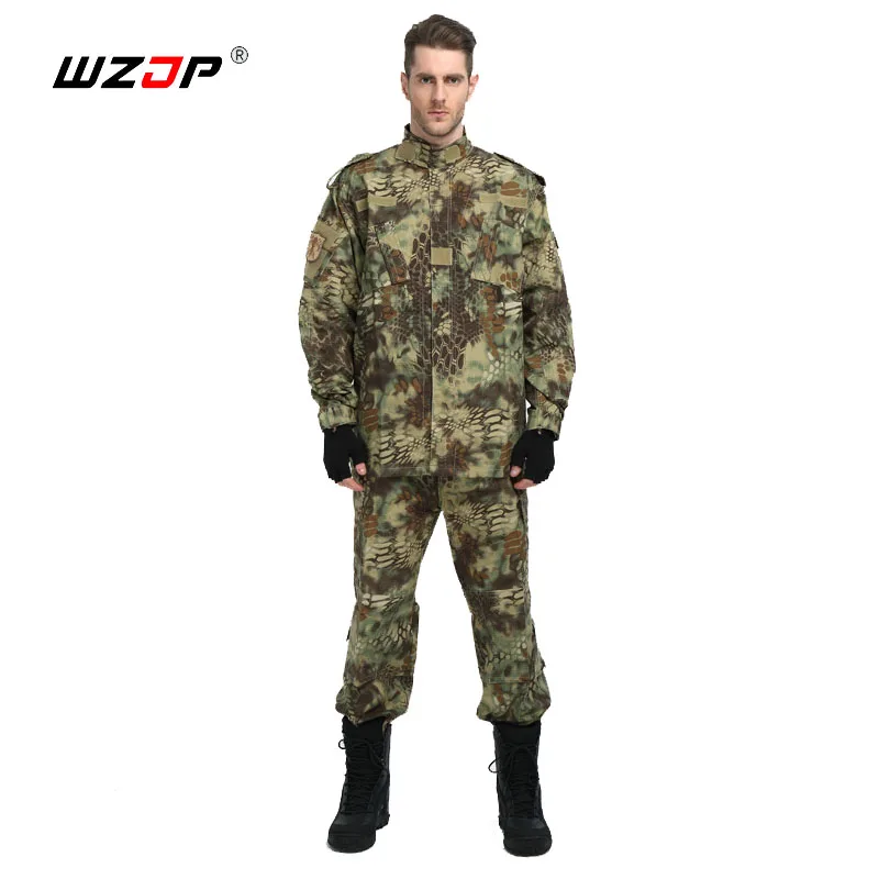 Wzjp Tactical Camouflage Military Uniform Clothes Hunting Clothes Us ...