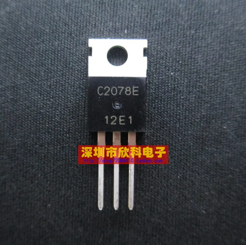 100PCS C2078E 2SC2078E C2078 high frequency crystal transistor TO 220 ...