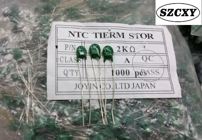 Termistor TTC 202 2KR 102 1K TTC05D202 5mm|thermistor|thermistor 1k ...