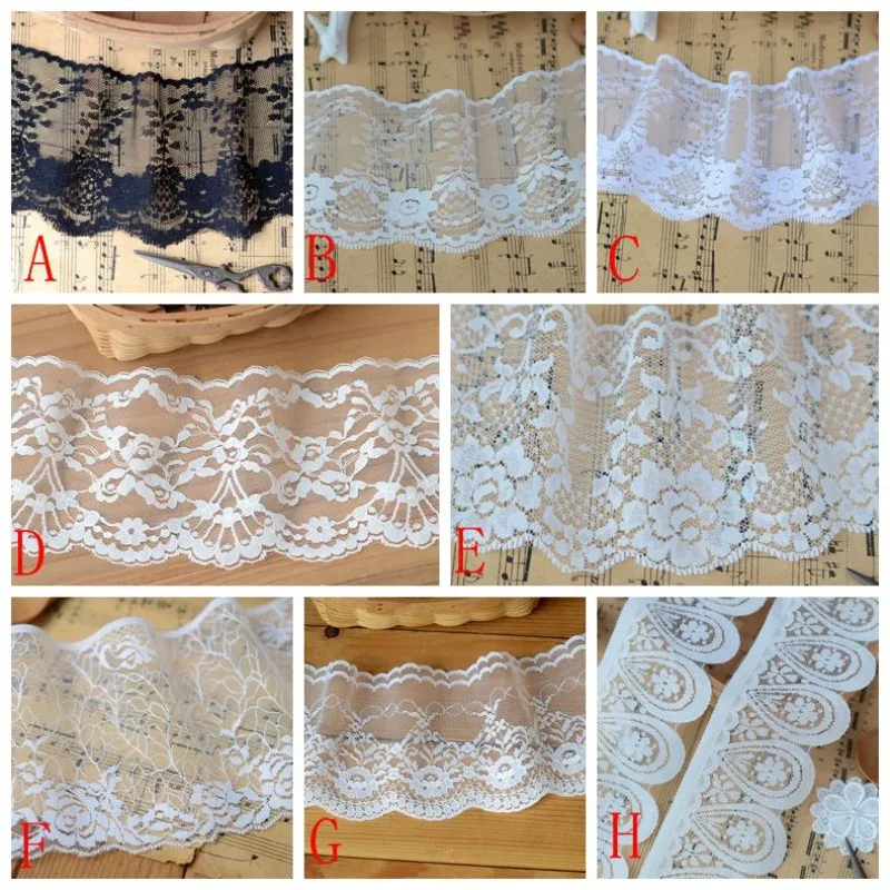 hot-sale-Lace-accessories-various-black-and-white-lace-H1002-High ...