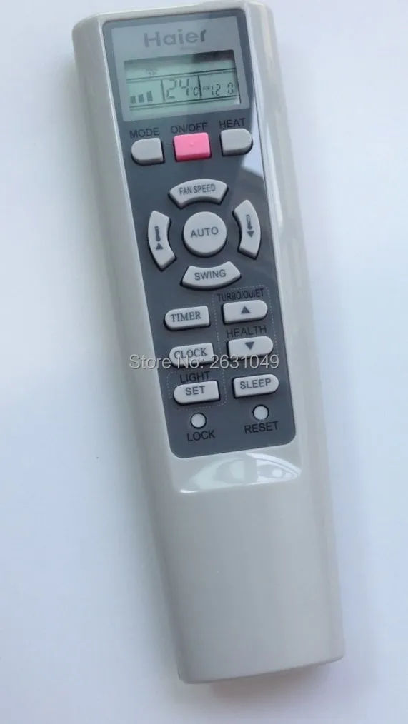 air conditioner remote control for Haier YR W04 0010400785L HSU 12HEK03 ...