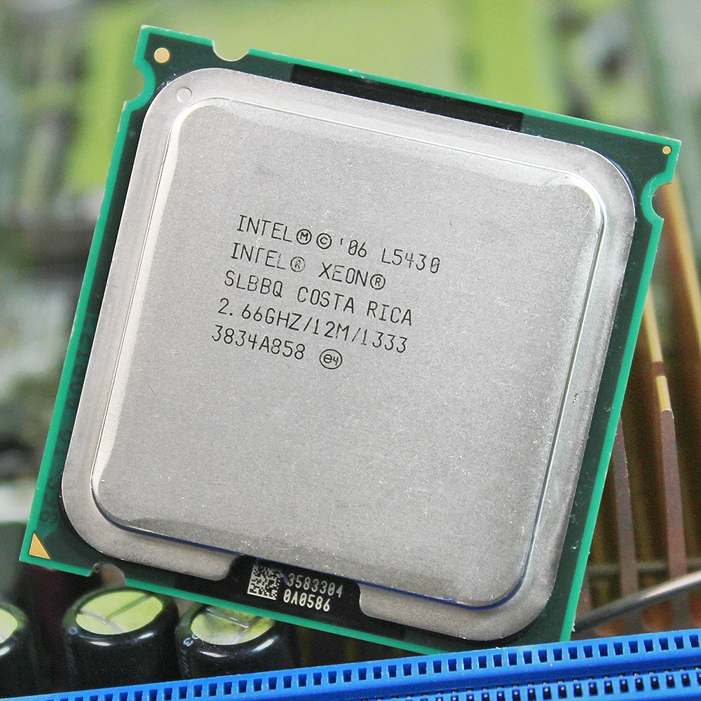 Intel Xeon L5430 Lga 775 Intel L5430 Cpu 771 To 775 (2.660ghz/12mb/1 ...