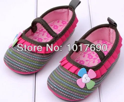 Baby Girl Rubber Shoes Baby First Walkers Flower Shoes Hard Sole Spring ...