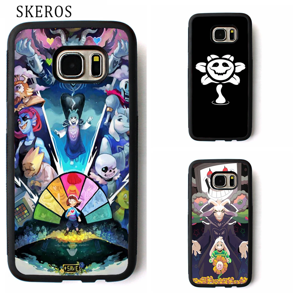 SKEROS FLOWEY UNDERTALE 13 cover phone case for samsung galaxy S3 S4 S5 ...