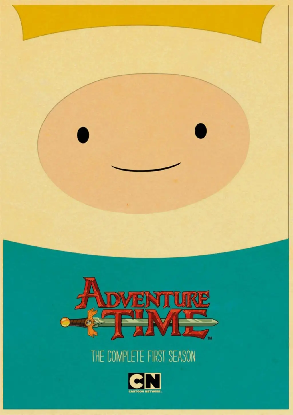 Adventure Time With Finn And Jake Cartoon Poster - KawaiiMerch.com