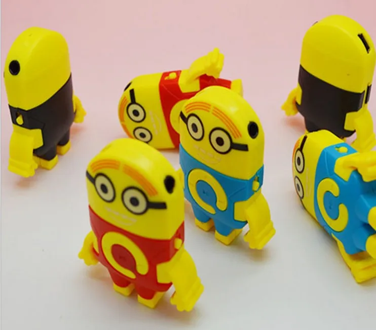 Wholesale Cute Despicable Me Minion Mp3 Music Player with TF Slot For ...