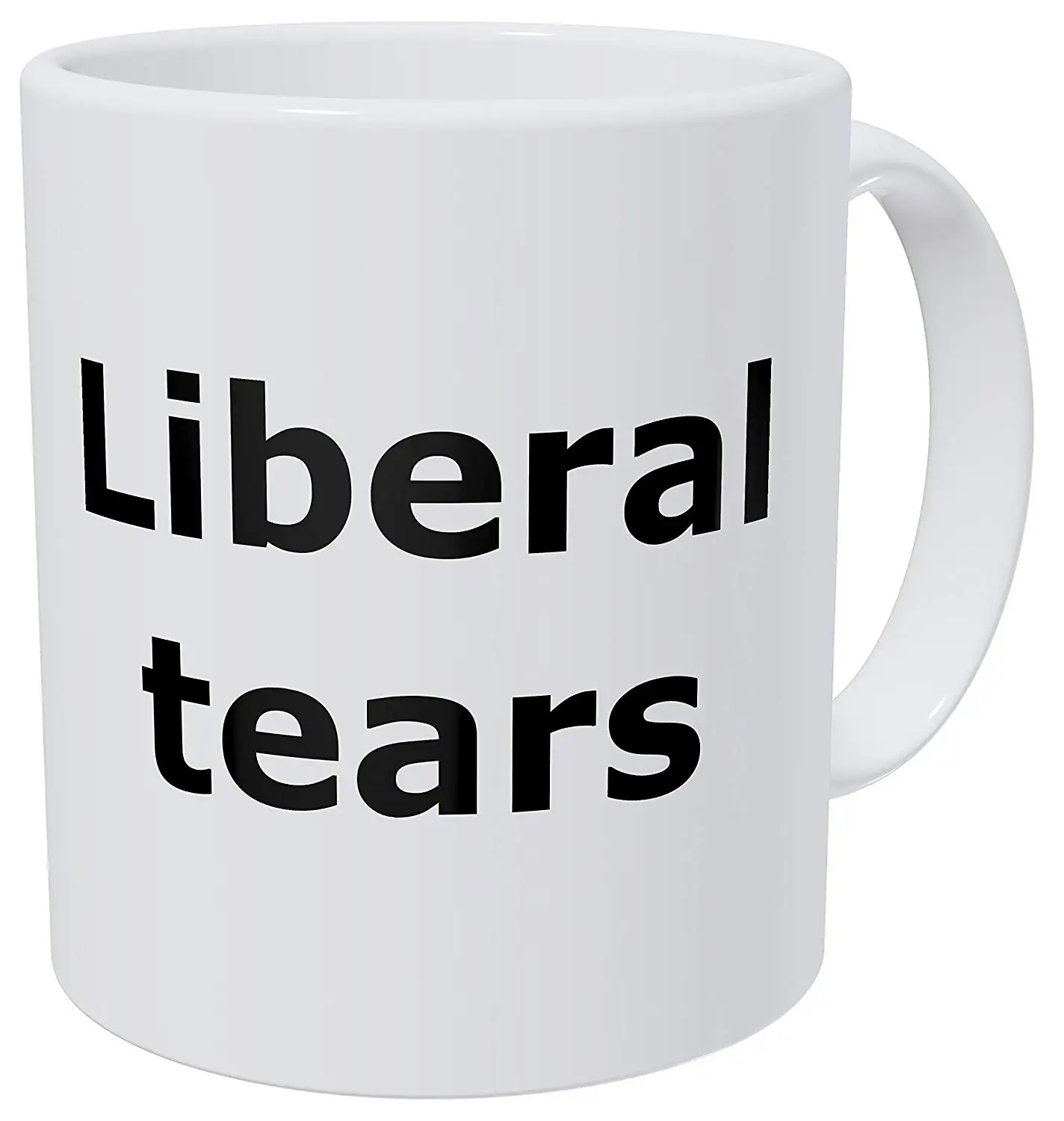 Liberal Tears Black Font Republican 11 Ounces Funny Coffee Mug-in Mugs ...