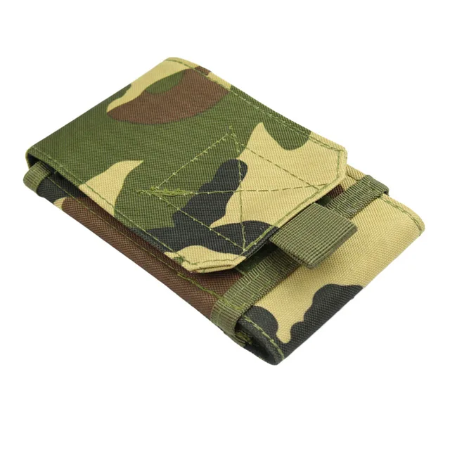 Outdoor Tactical Military Style Cell Phone Pouch MOLLE Pockets For ...
