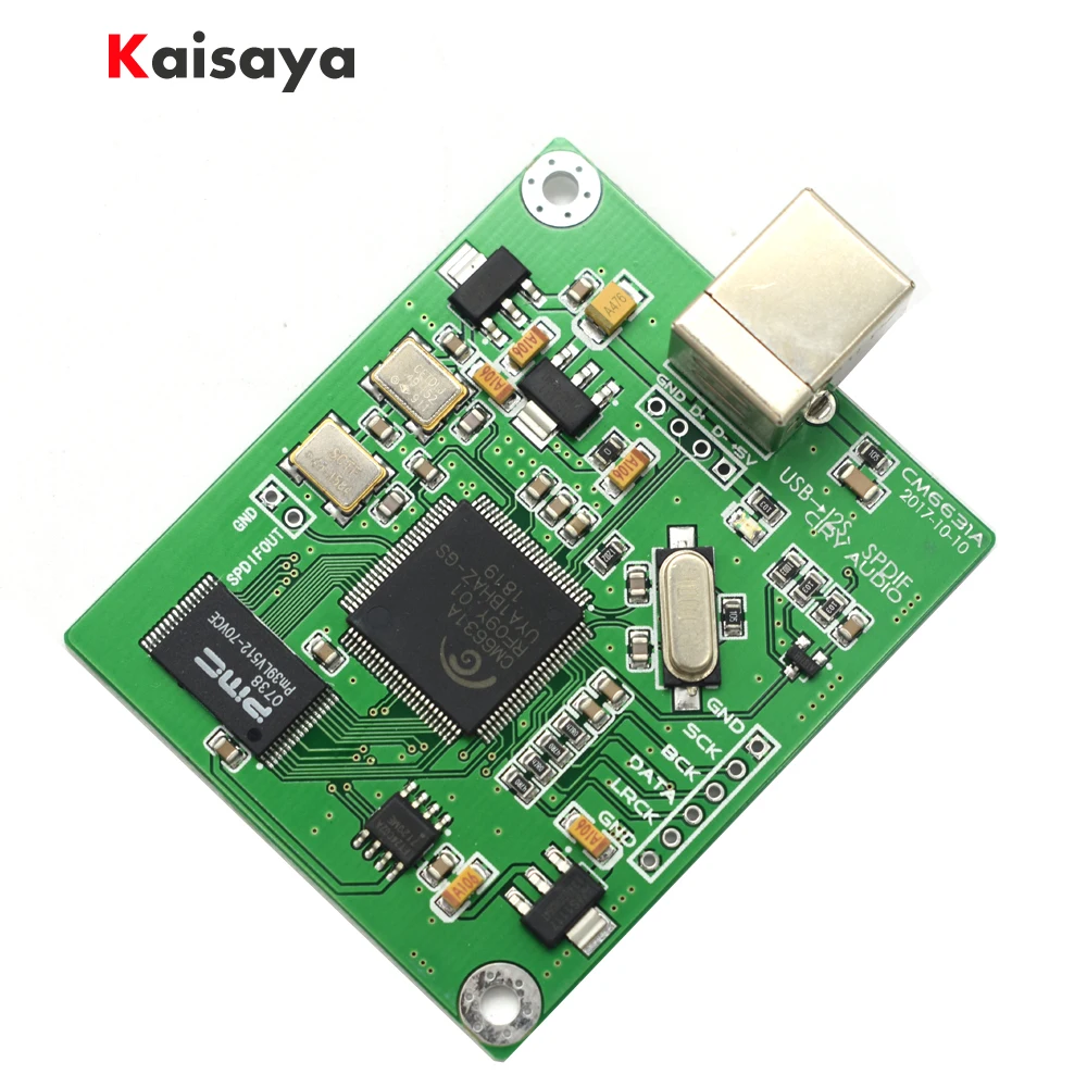 new CM6631A DAC Board Digital interface card USB To IIS SPDIF Output 24Bit 192K F3 011|dac board ...