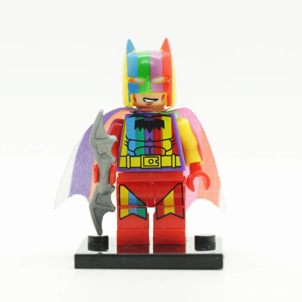 Single Super Heroes Building Blocks Batman diy Super Hero Justice ...