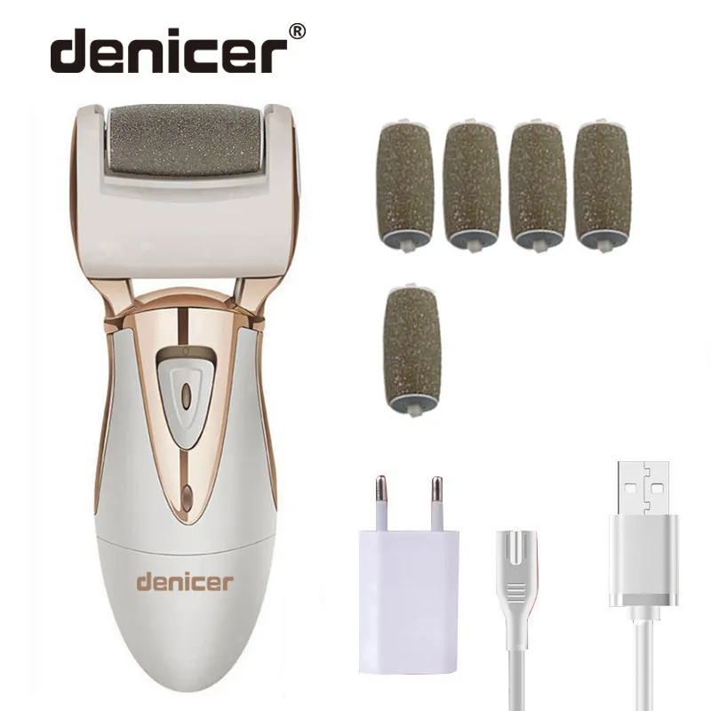 Gold rechargeable top electric pedicure tools foot file electric VS ...