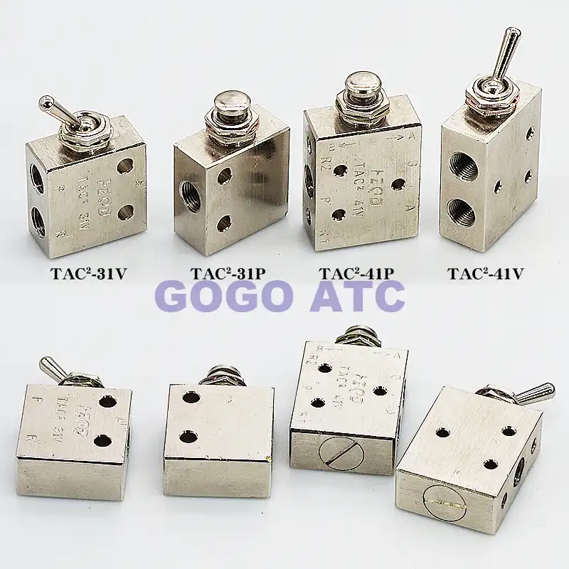 TAC pneumatic toggle valve TAC 3V 3P 3S 4V 4P TAC2 31V 31P 41V 41P ...