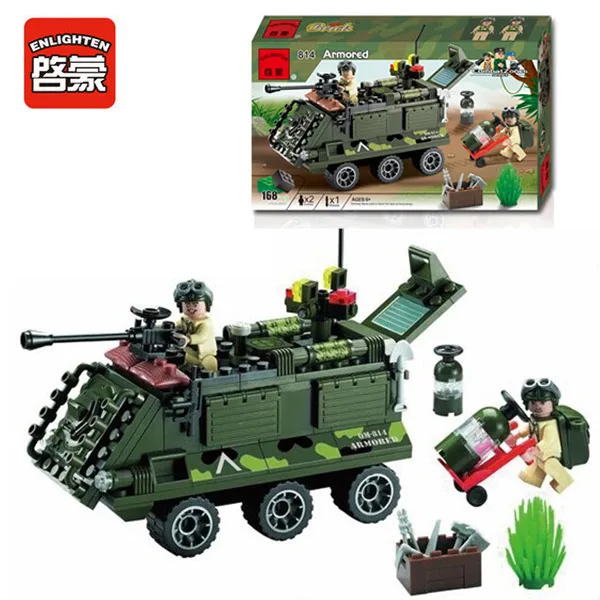 Enlighten 814 Combat Zones Modern Military Army Armored Car Chariot ...