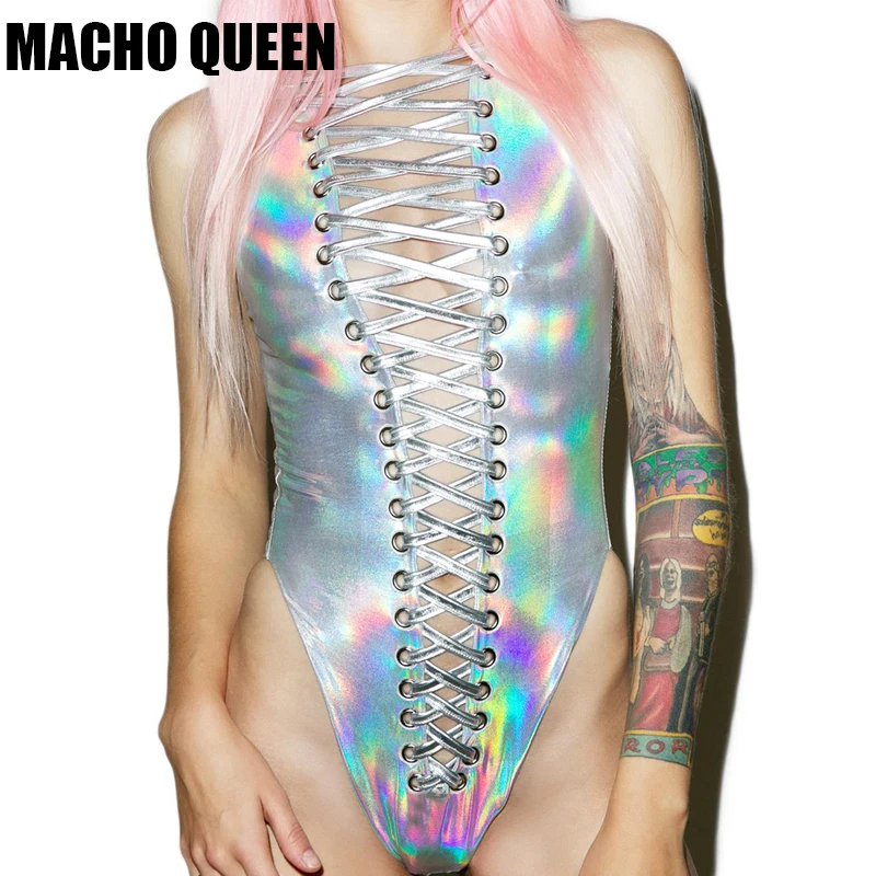 Summer Holographic Musical Festival Rave Wear Clothes Outfits Gear
