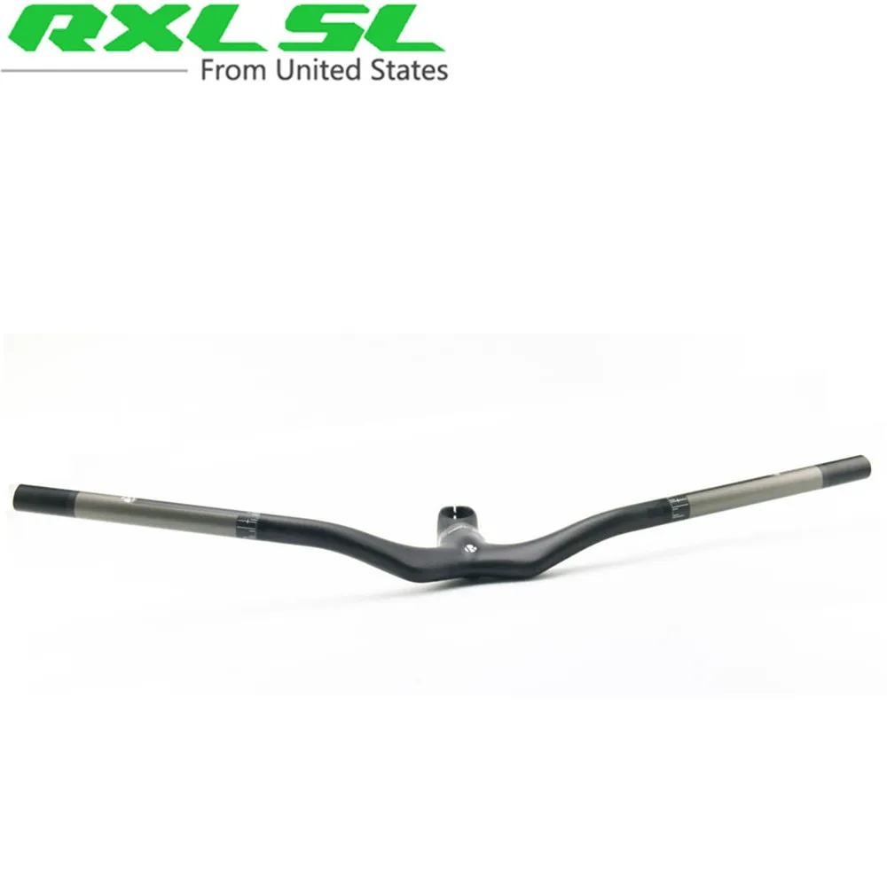 RXL SL Carbon MTB Bicycle Handlebar Riser One shaped Integrated ...