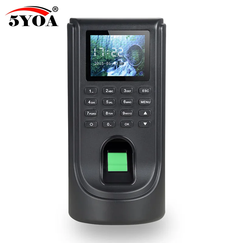 Biometric Fingerprint Access Control Attendance Machine Tcp Ip Digital ...