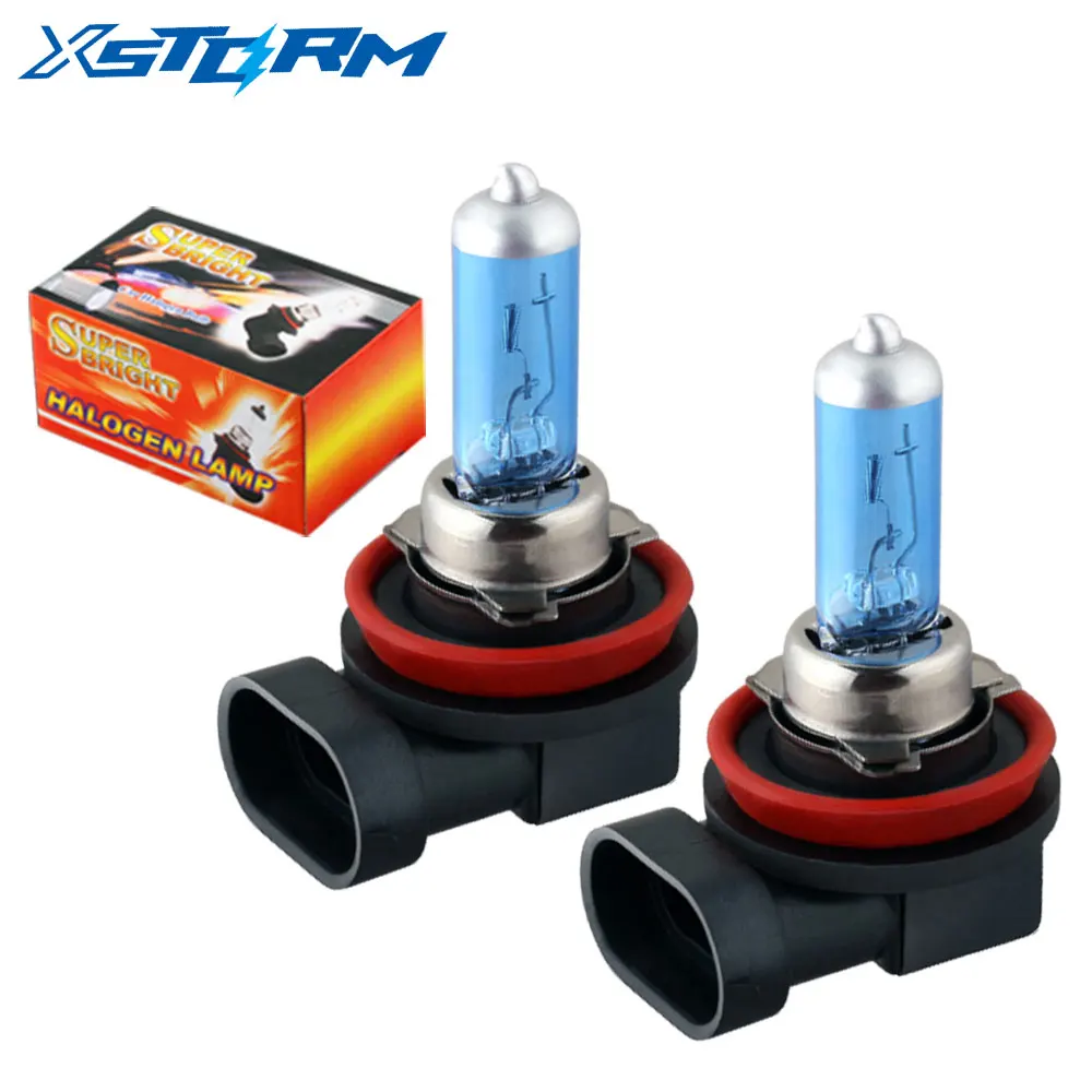 2Pcs H11 100W auto Super White Halogen glühlampe Nebel Lichter High ...
