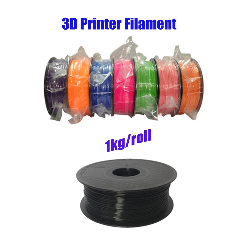 28 Colors Optional 3d printer filament PLA 1.75mm 1kg printing material ...