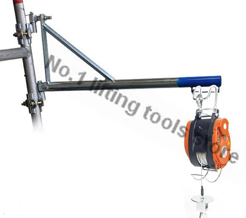 1300 W 220 V mini electric winch for building and construction cap. 250 ...