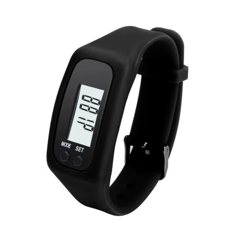 Casual Digital LCD Pedometer run step walking distance calorie counter ...