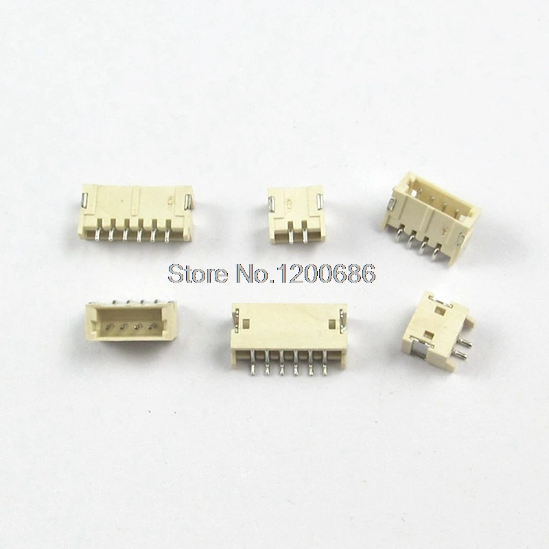 4p Zh 1.5mm Pitch Spacing Zh Series Zh1.5mm Connector Smd Connector Terminal Socket Mini Micro ...