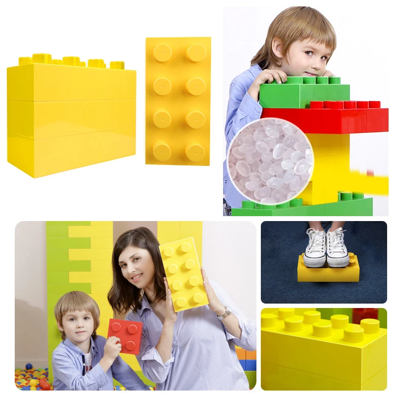 Extra Large Particles Building Blocks 4 Types Assembled Castle MOC DIY ...