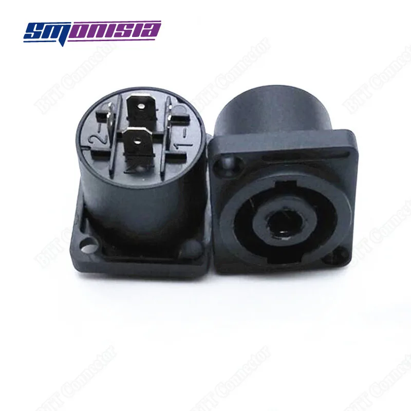 Smonisia-10pcs-Professional-Square-stand-4-pin-Cannon-XLR-Female-Plug ...