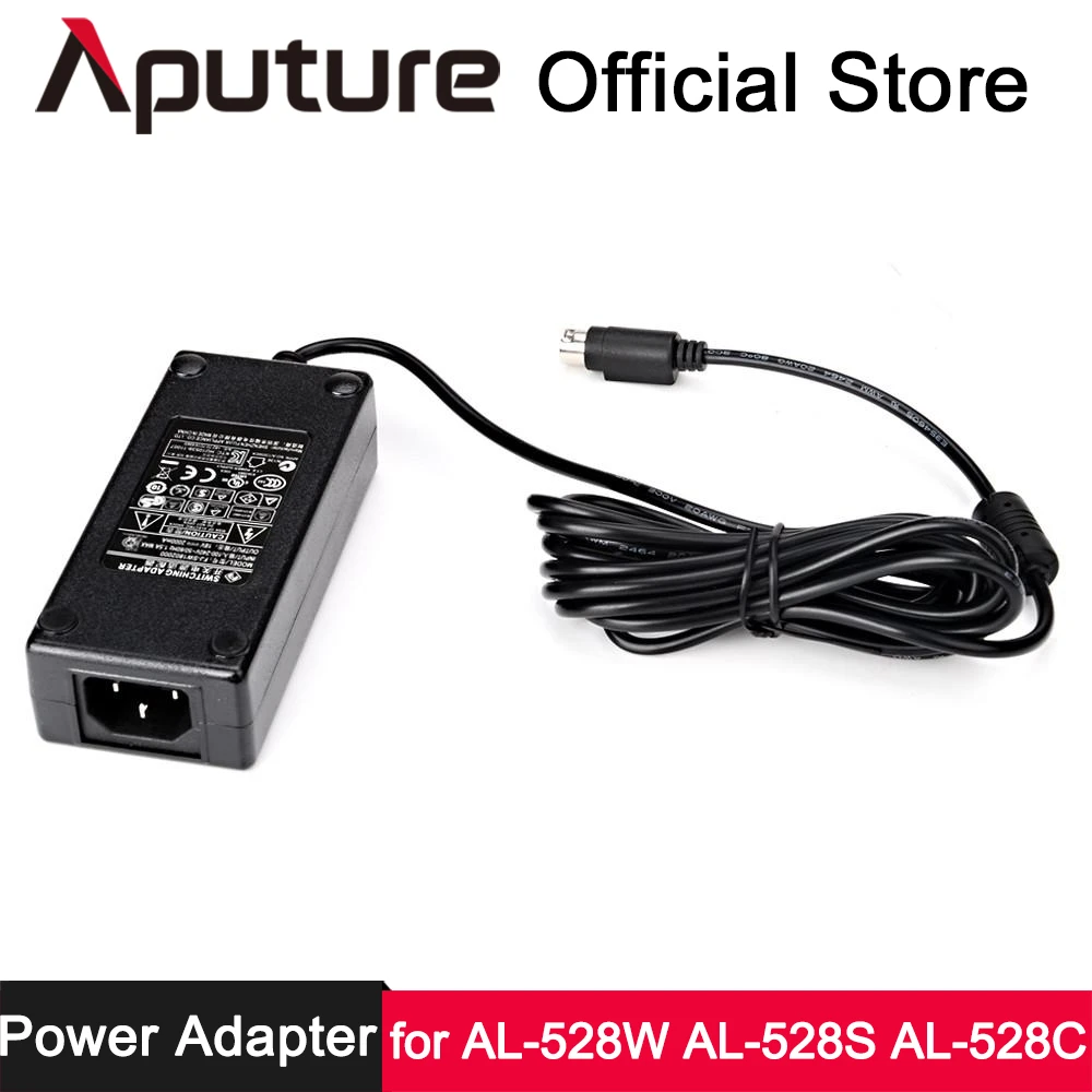 Aputure AC DC Power Switching Adapter Cords for Amaran AL 528W AL 528S ...