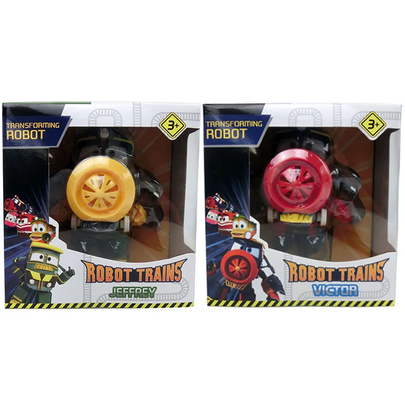 16cm Bigger 6 Types Robot Trains Transformation Kay Train Deformation ...