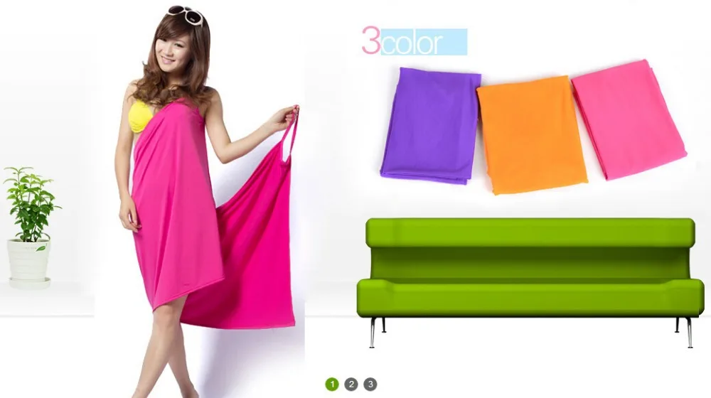 Buy Magic Wearable Bath Towel Super Absorbent Bath