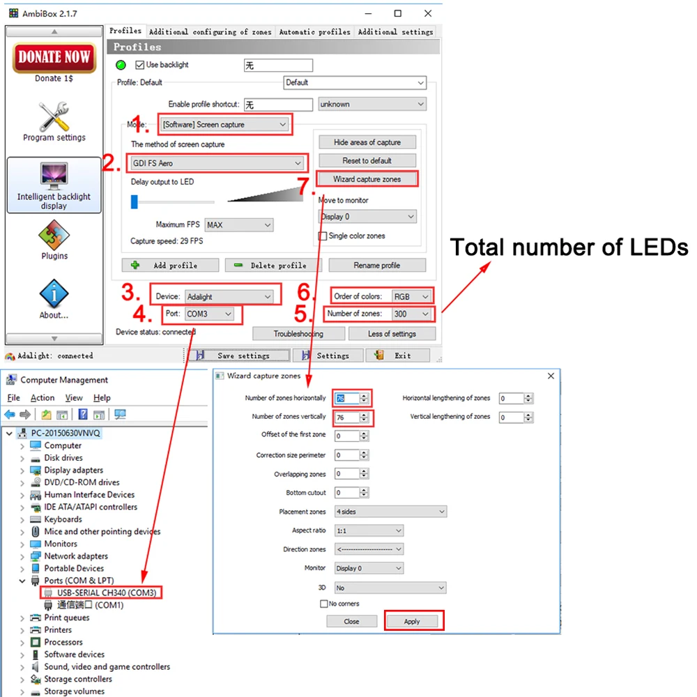 Ambilight USB LED Strip | asghedom.com