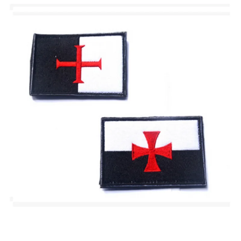 10 unids/lote 3D bordado los caballeros teutónicos parche Caballeros ...