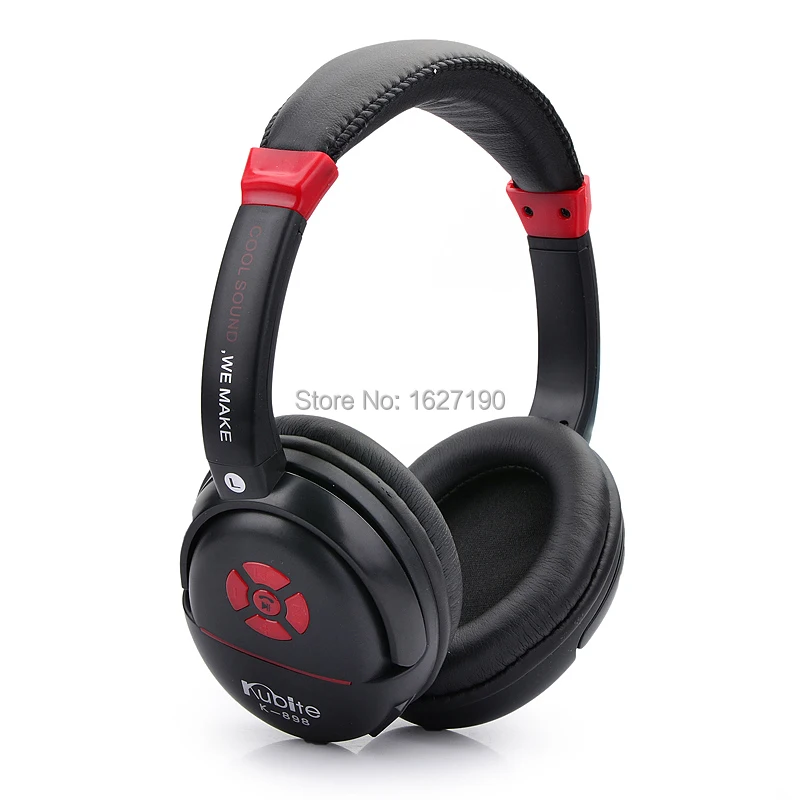 Original Kubite K-898 V3.0 Bluetooth Headphone Headset Mic Support 16gb Reading Call Number Tf ...