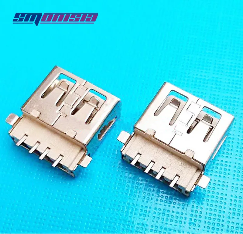 500pcs A type Patch USB Female Socket Full Patch USB Charging socket ...