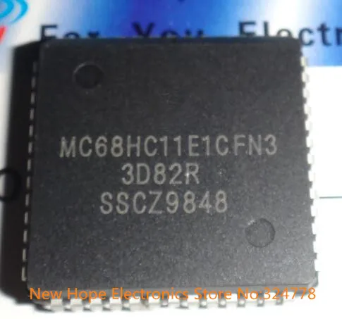 MC68HC11E1CFN3 MC68HC11E1 PLCC52 Microcontroller Microprocessor chip ...