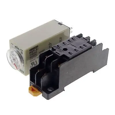 220VAC H3Y 2 Power On Time Delay Relay Solid State Timer max 30Min DPDT ...