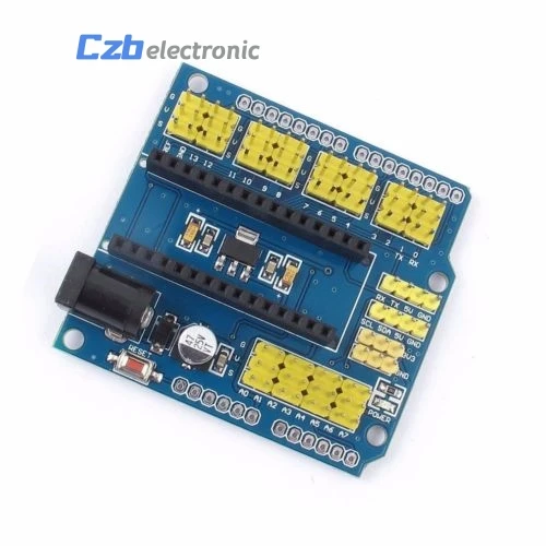 For Arduino Nano V3.0 Prototype Shield I/O Extension Board Expansion ...