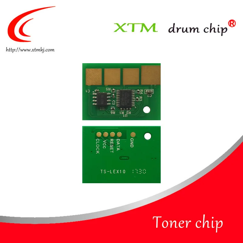 9K de chip de reinicio del cartucho de tóner para Lexmark XS463 XS464 ...