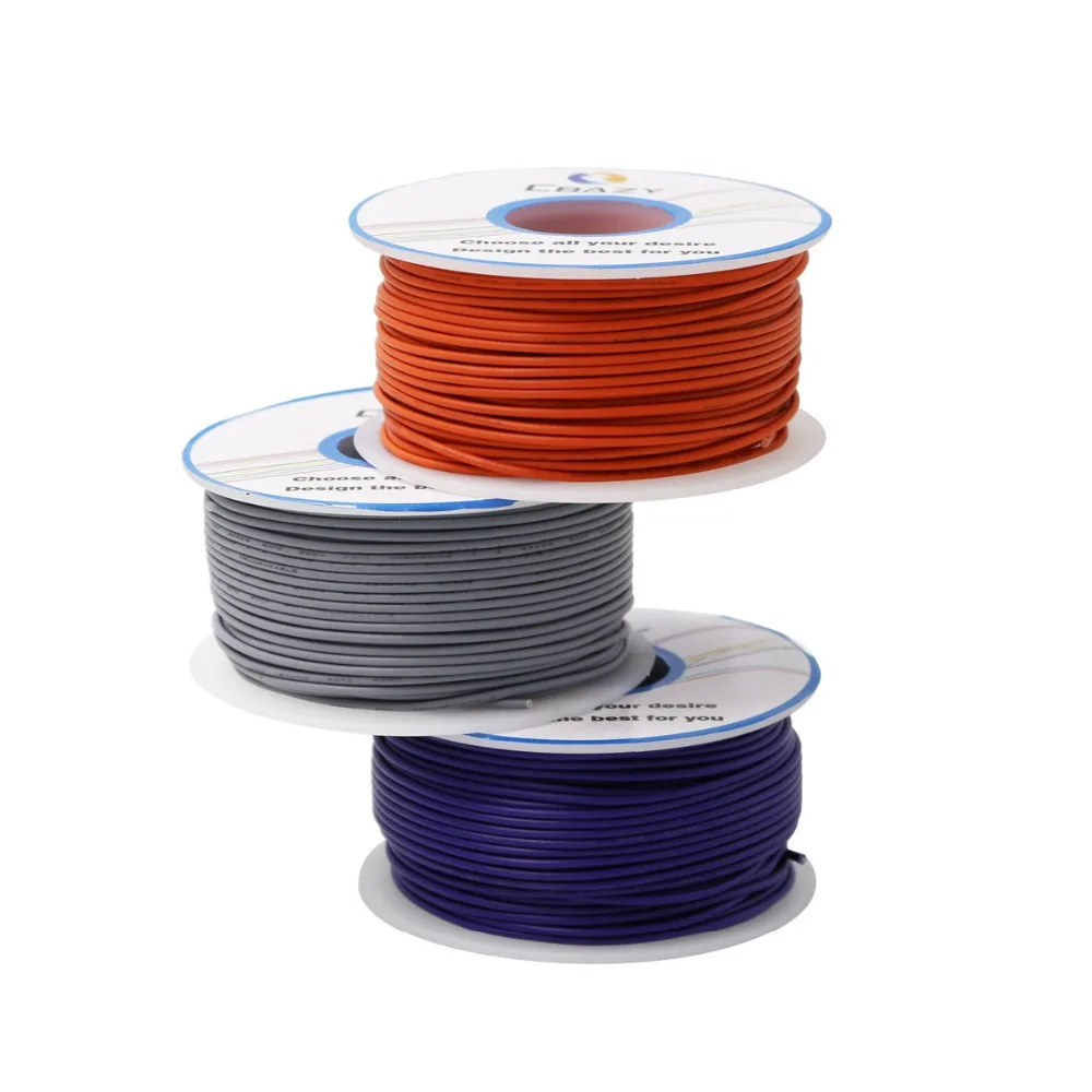 17m Stranded Of 18awg 10 Colors Ul1007 Environmental Electronic Wire ...