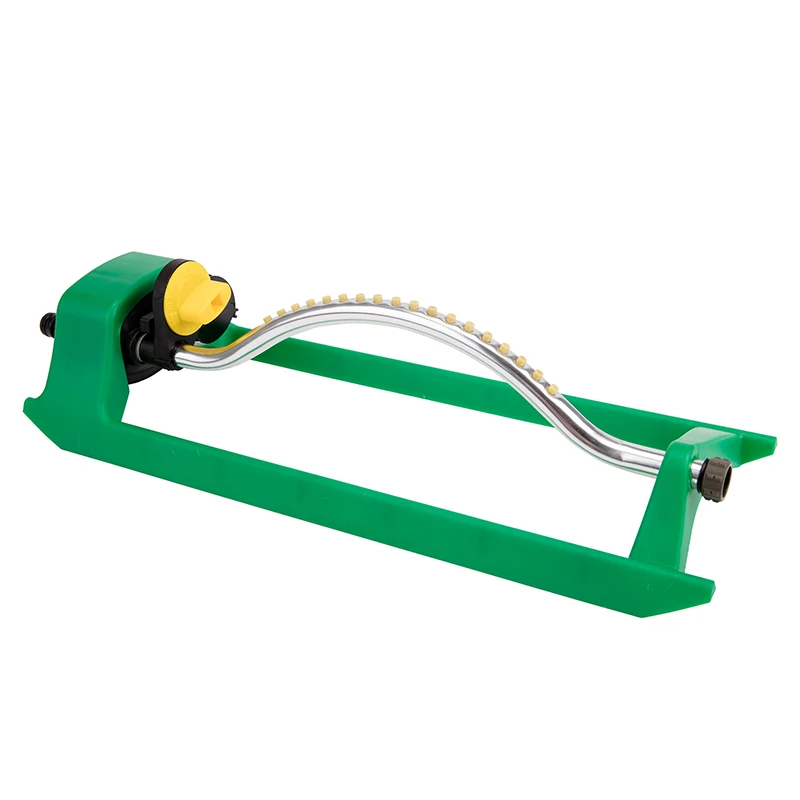 18 Holes Garden Sprinklers Sprayer Swing Plastic Aluminum Tube Lawn ...