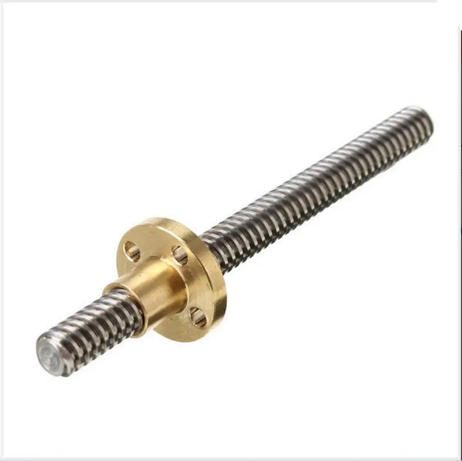 Duoweisi 3d Printer Parts 3pcs 3d Printer T8 2mm 100mm Lead Screw 8mm ...