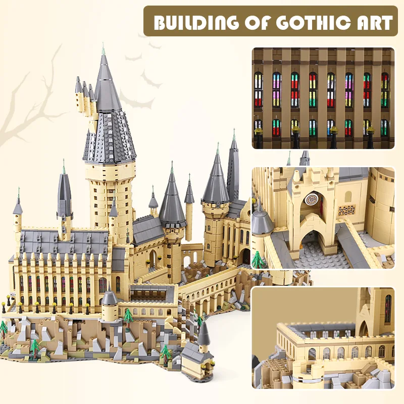 Best Seller DHL Lepin 16060 Harry Movie Potter 71043 Hogwarts castle ...