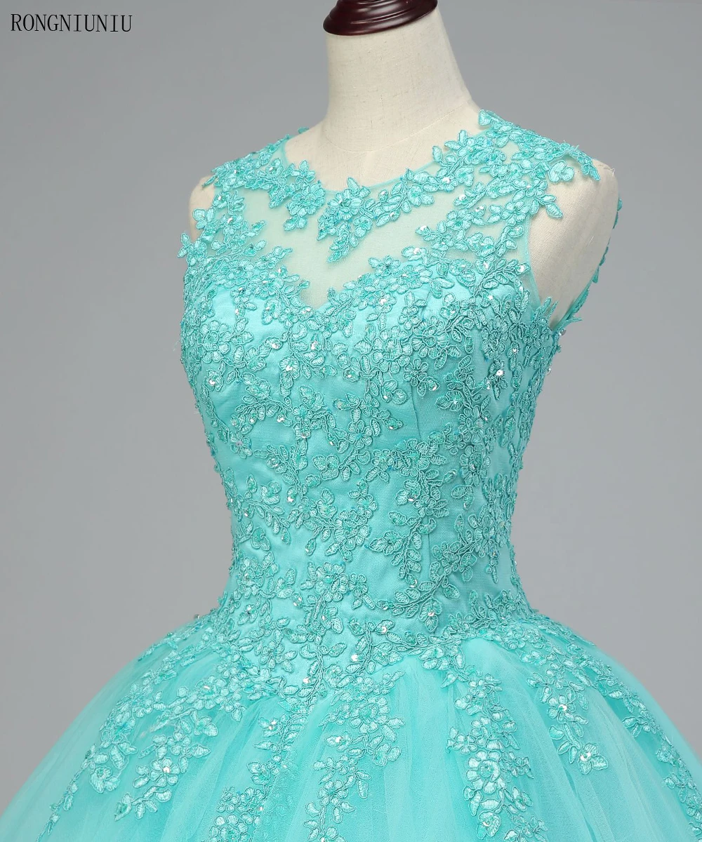 Venta > vestidos de 15 color verde menta > en stock